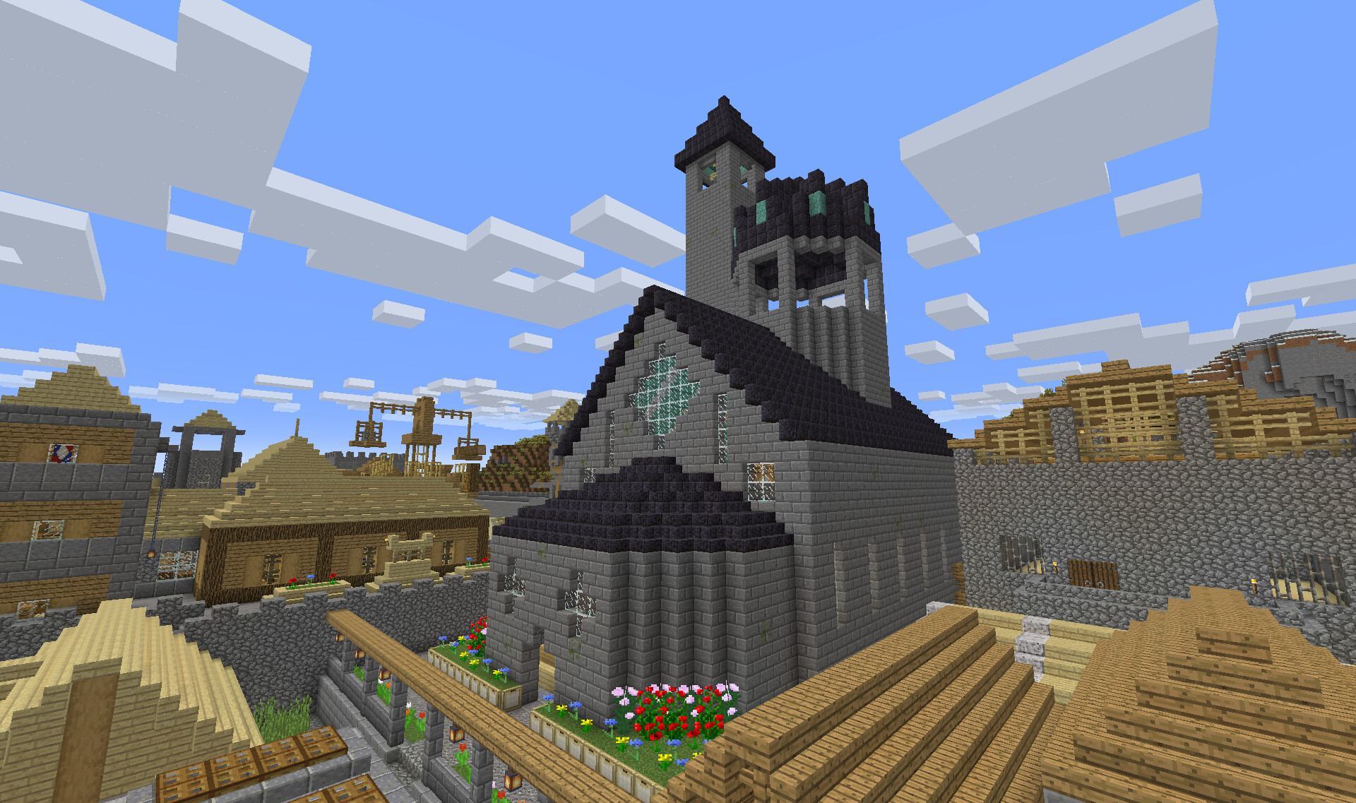 Cathédrale Saint Jeanne Minecraft Map