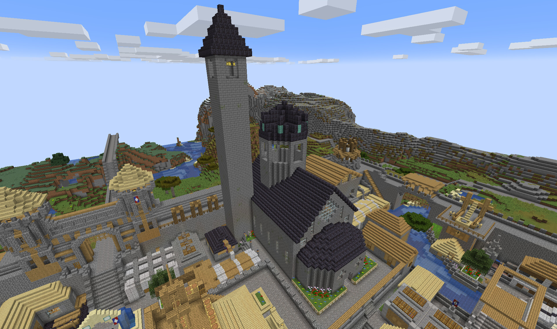 Cathédrale Saint Jeanne Minecraft Map
