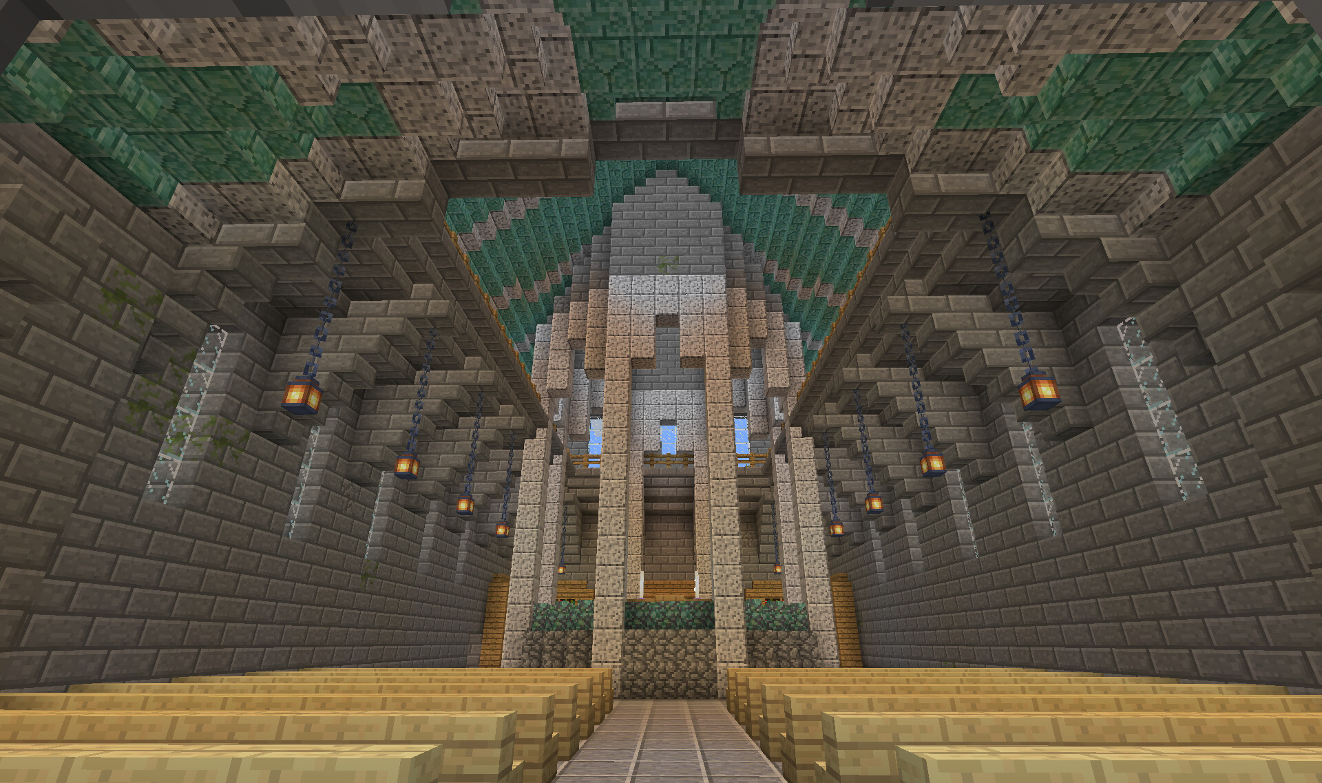 Cathédrale Saint Jeanne Minecraft Map