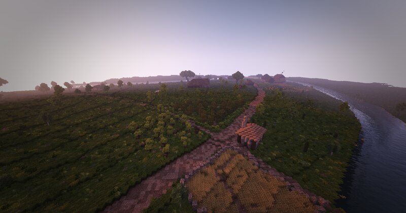 Minecraft Homestead | Trafanny Homestead + Farm's and Houses Minecraft Map