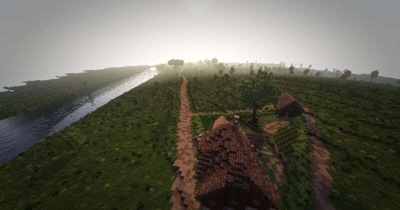 Minecraft Homestead | Trafanny Homestead + Farm's and Houses Minecraft Map