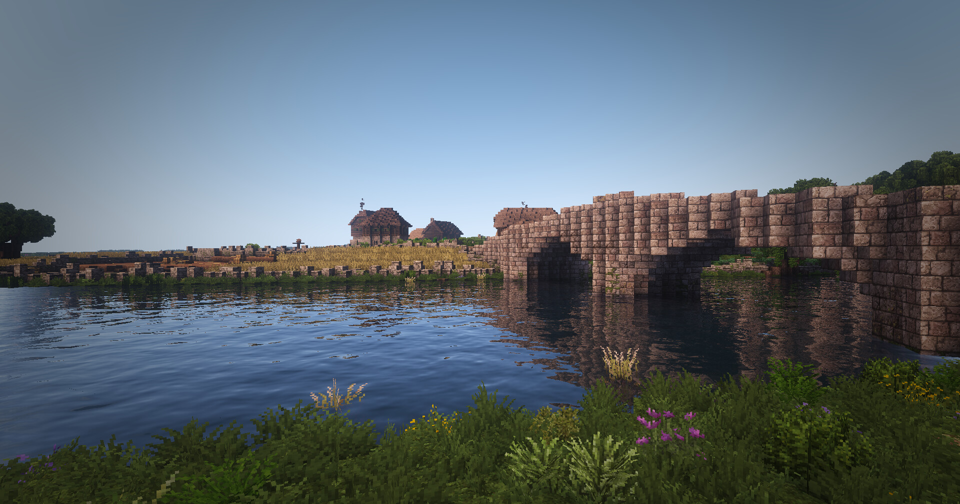 Minecraft Homestead | Trafanny Homestead + Farm's and Houses Minecraft Map