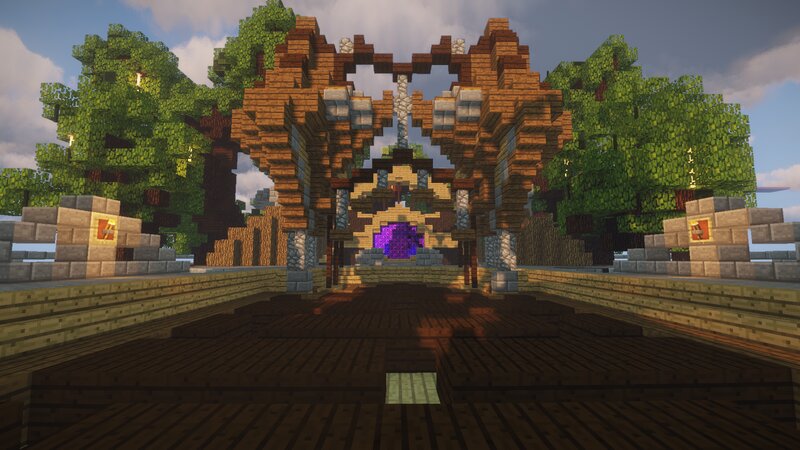 Island spawn extension Minecraft Map