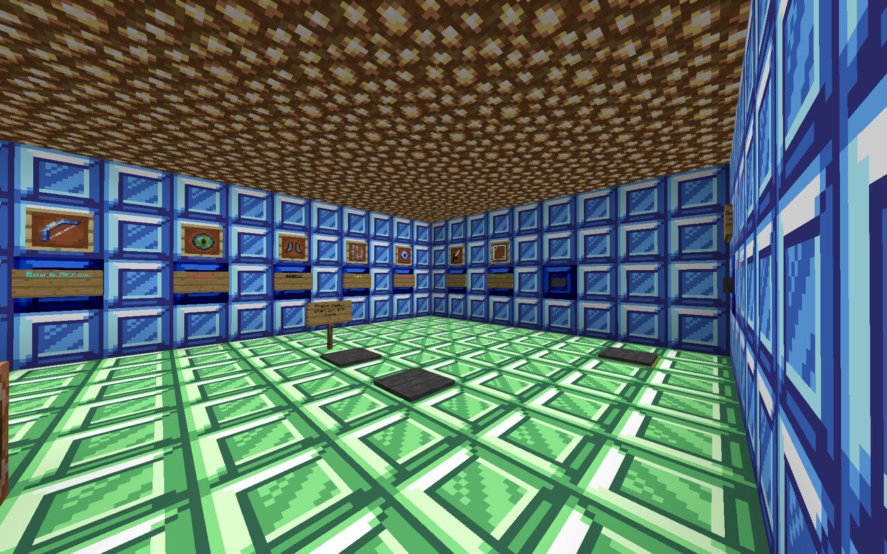 Map full of minigames Minecraft Map