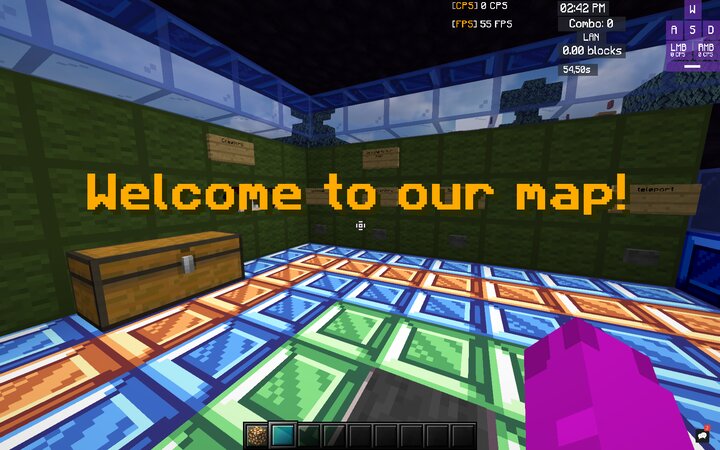 Map full of minigames Minecraft Map