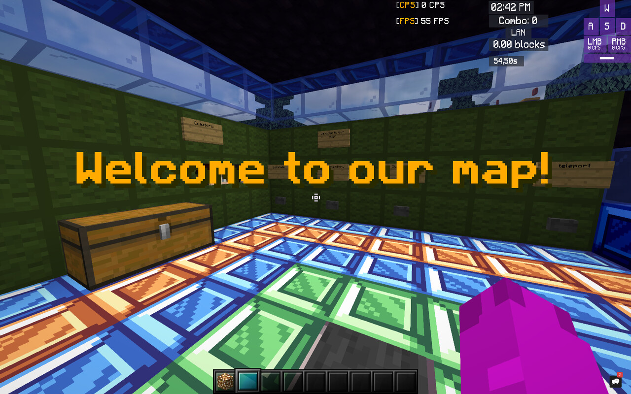 Map full of minigames Minecraft Map