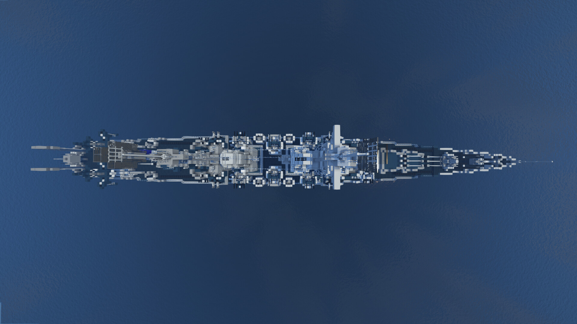 USS Baltimore [CA-68] 1:1 Scale Minecraft Map