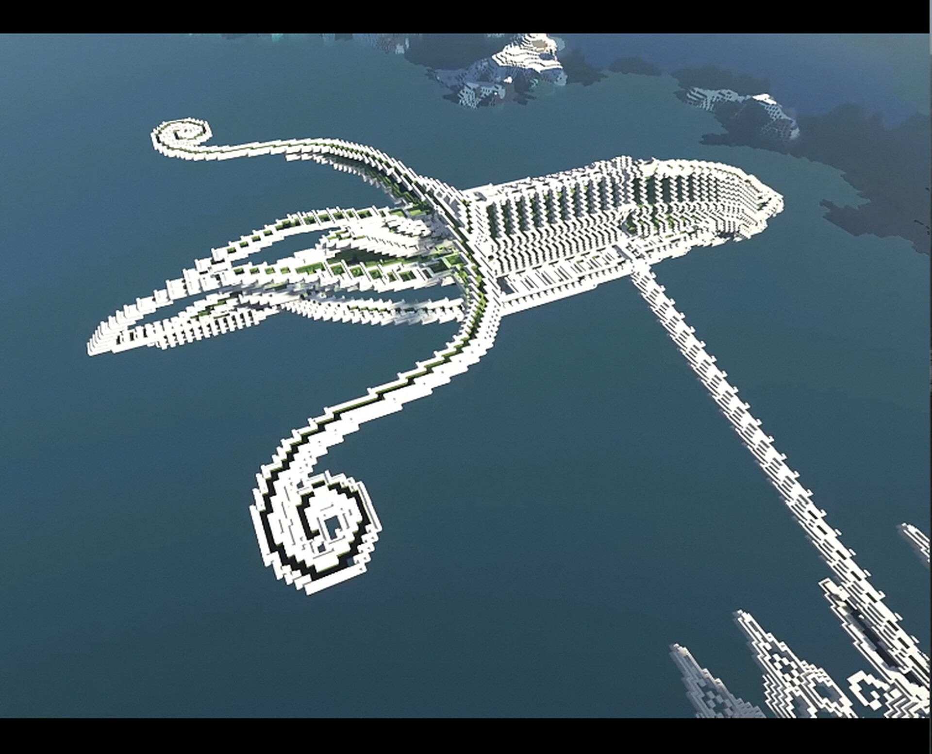 Omega 2048 Minecraft Map