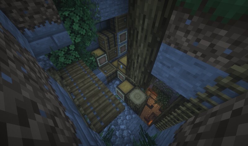 Ultimate Survival Cave base Minecraft Map