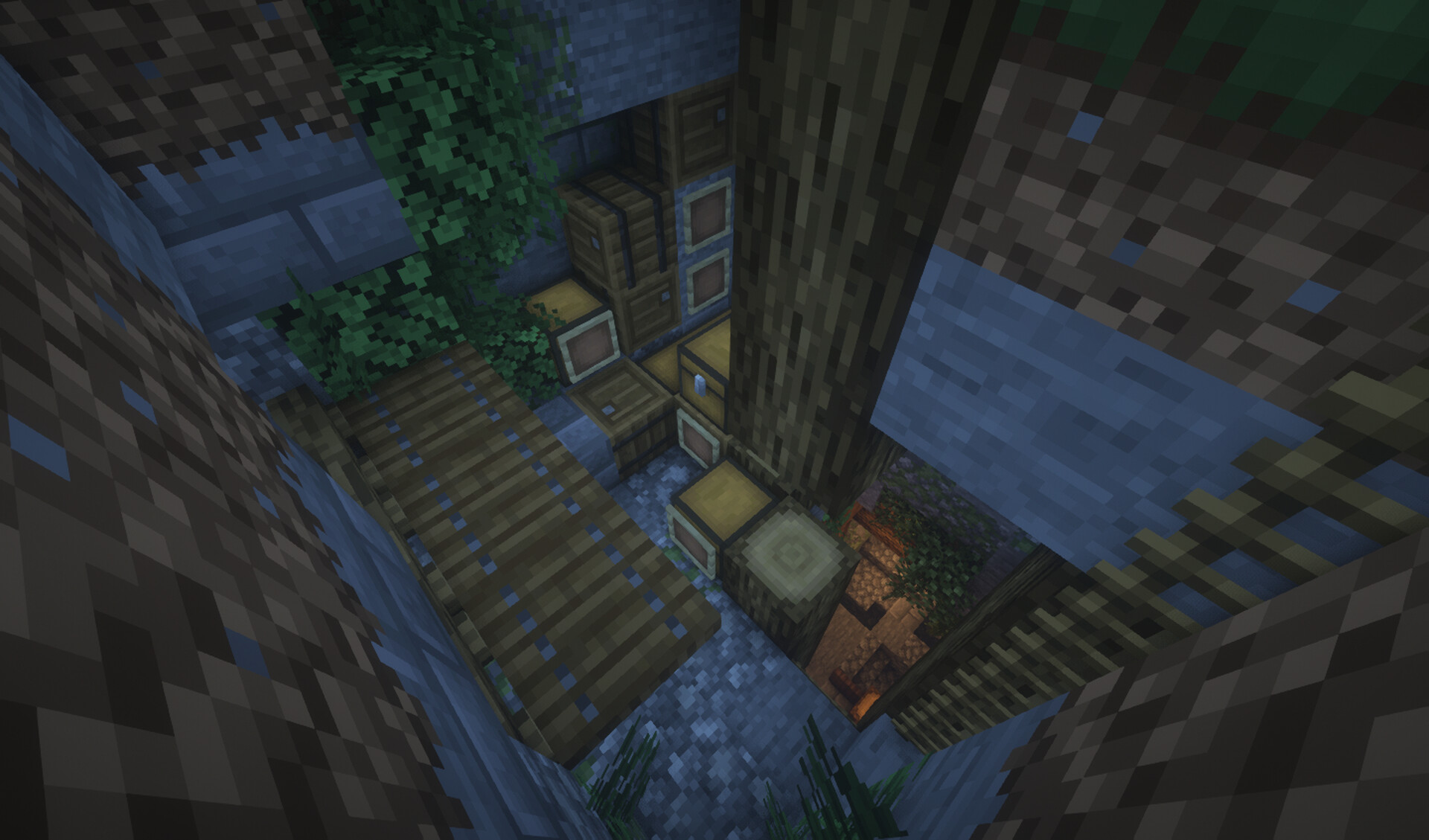 Ultimate Survival Cave base Minecraft Map