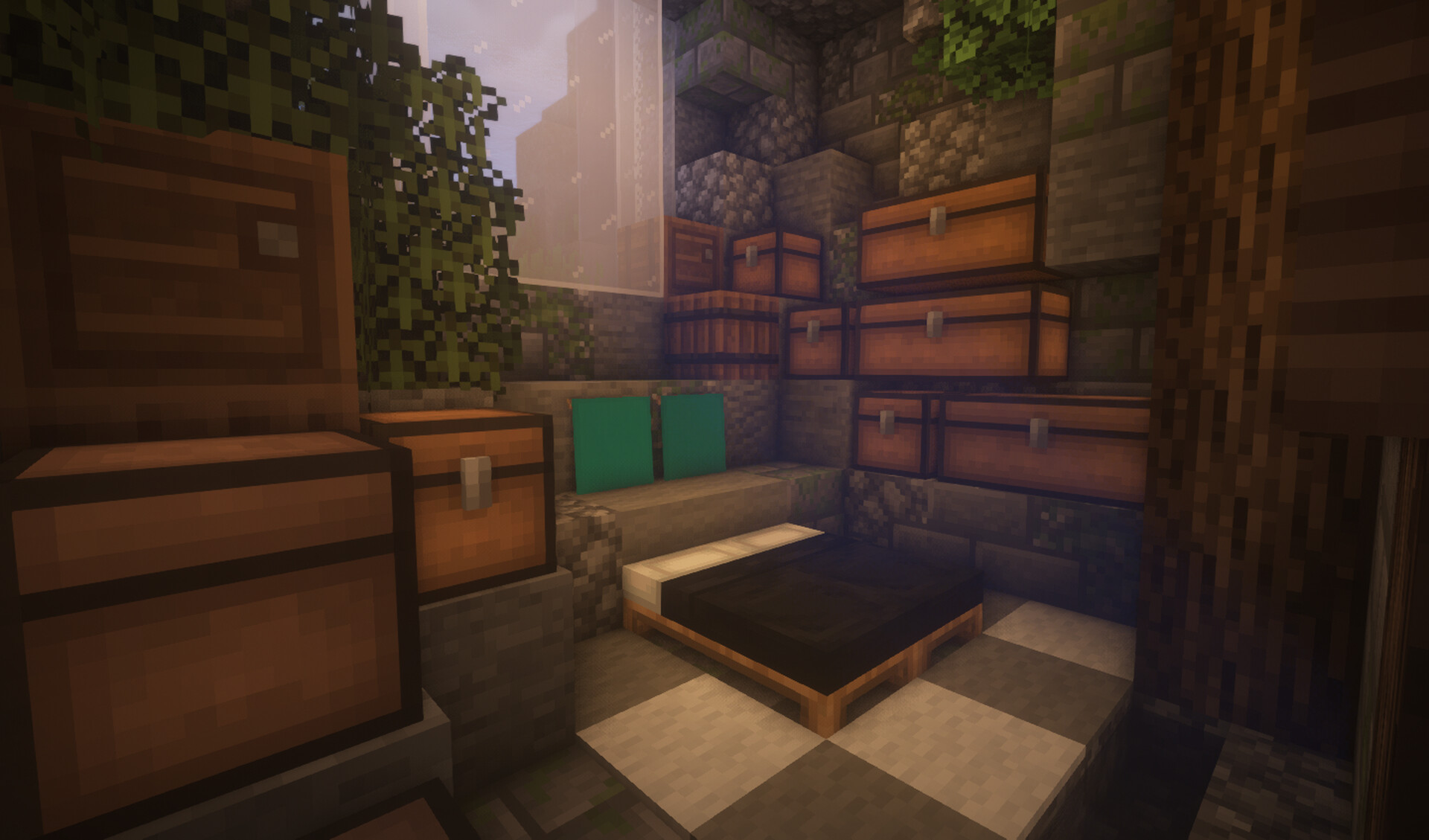 Ultimate Survival Cave base Minecraft Map