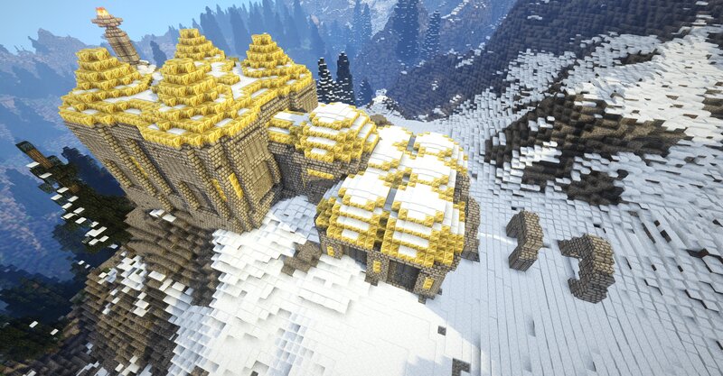 Kagrenzal V2, dwemer ruin, full interior (Skyrim TES) Minecraft Map