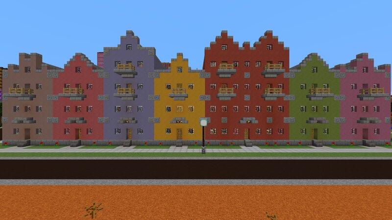 Old Town in Canyon City Minecraft Map