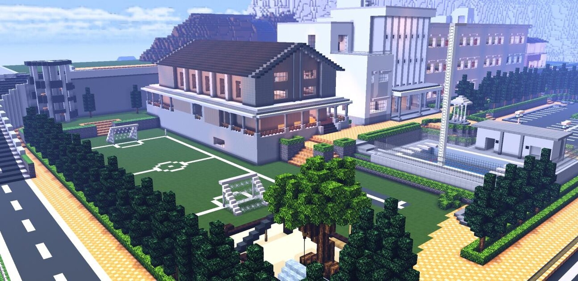 Samgladiator Yandere High School Revamped [Bedrock] Minecraft Map