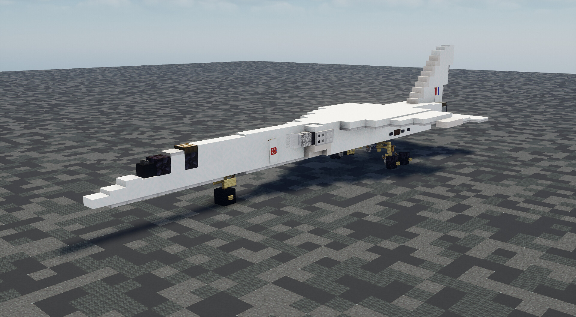 BAC TSR-2 - 1.5:1 Scale Minecraft Map