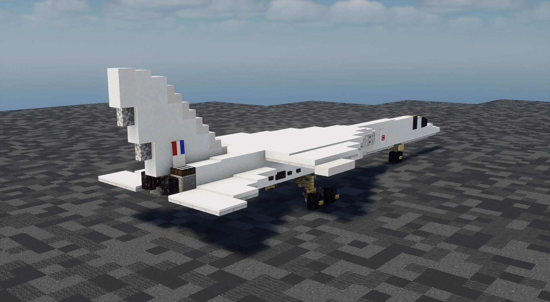 BAC TSR-2 - 1.5:1 Scale Minecraft Map