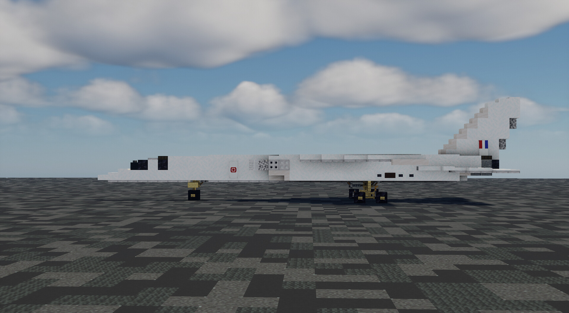 BAC TSR-2 - 1.5:1 Scale Minecraft Map