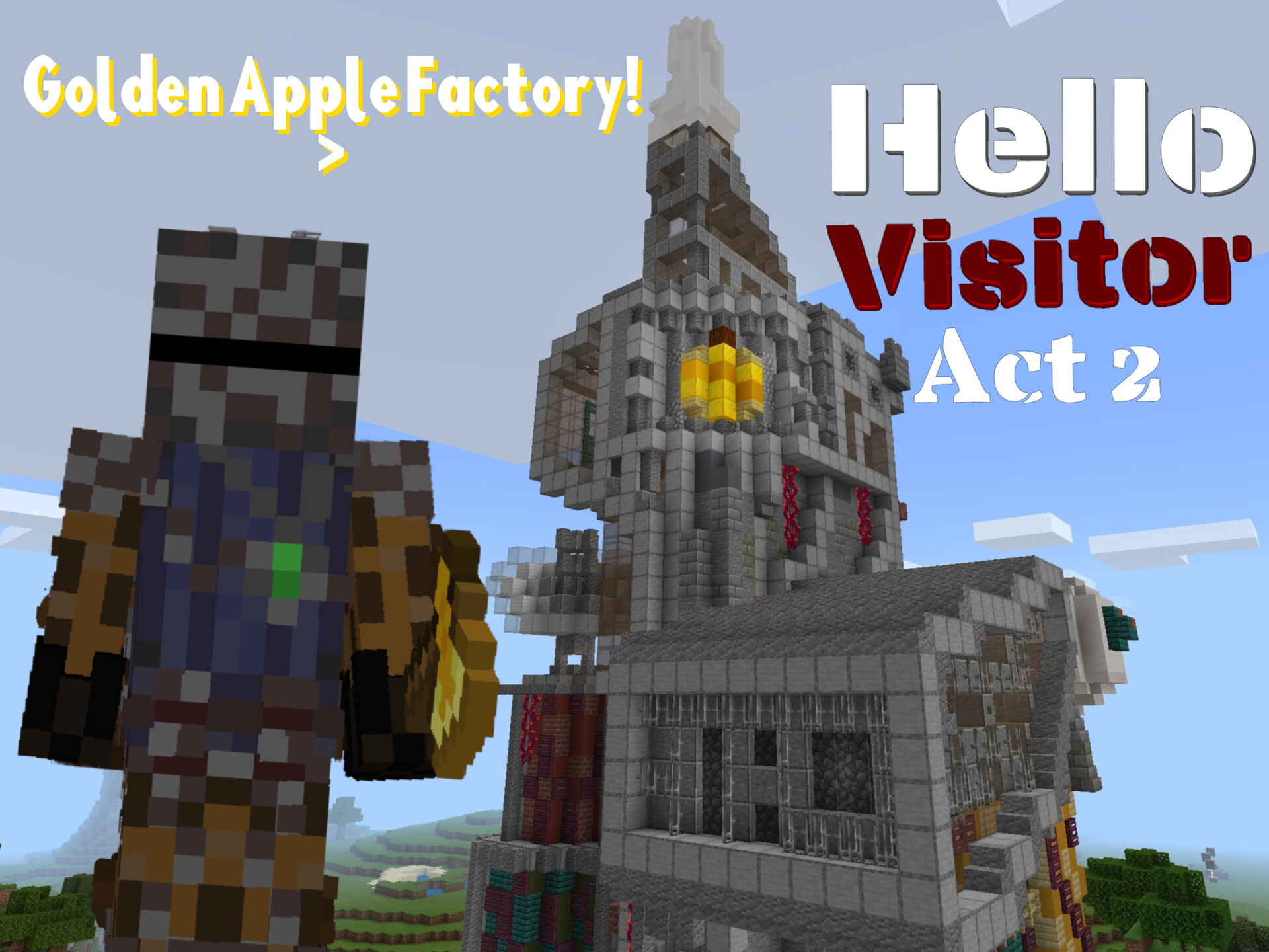 Hello Visitor Act 2: The Factory (Hello Neighbor Spin-off Custom Map ...