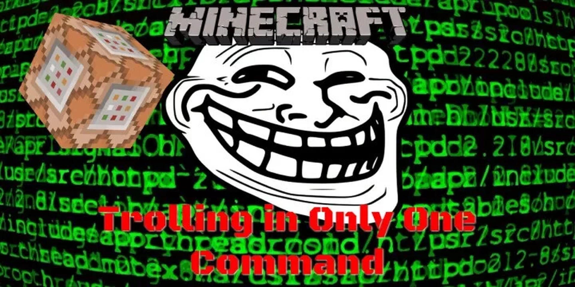Only One Commands for 1.17 | Trolling & TimberMod Minecraft Map