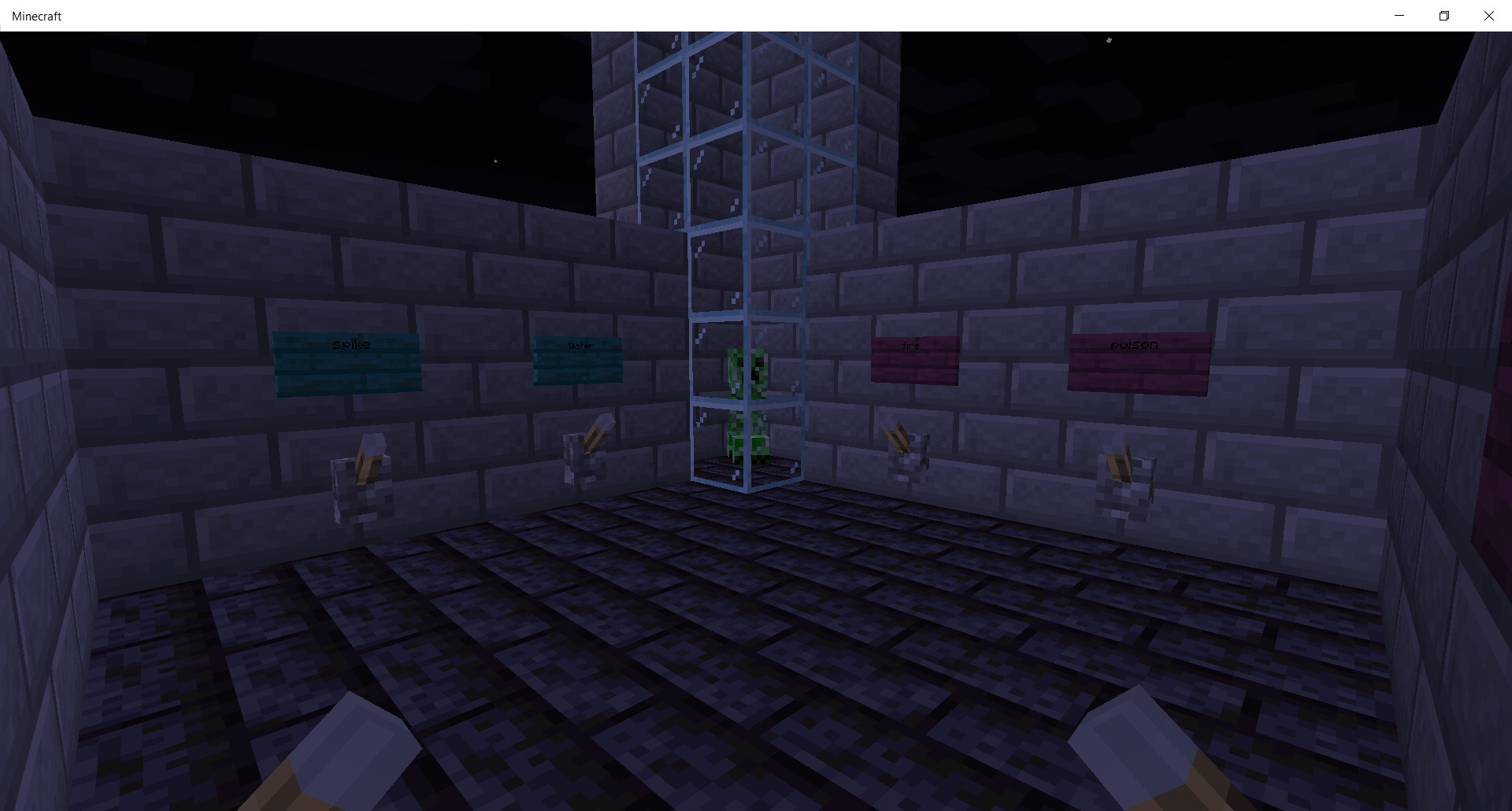 Kill The Creeper Minecraft Map