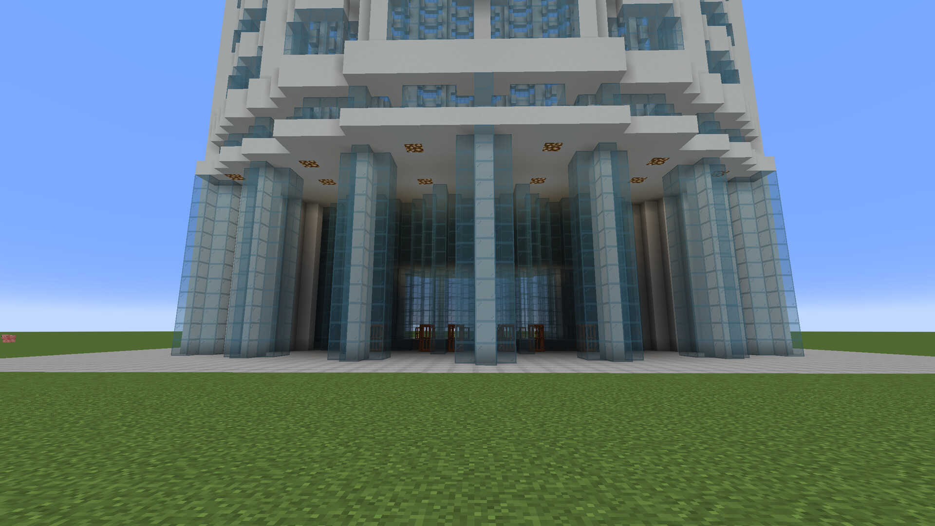 US Bank Tower Los Angeles 1:1 scale (1.18 only) Minecraft Map