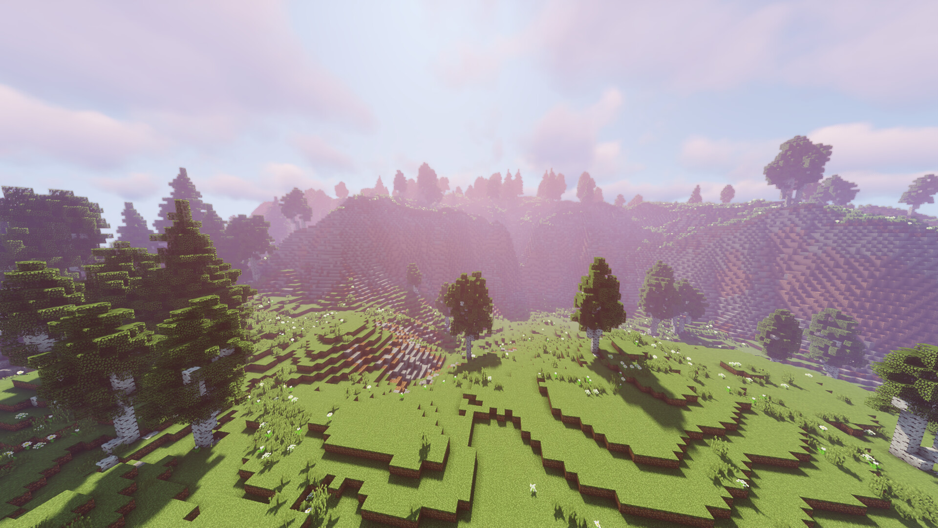 Lost Hills - 1024x1024 Custom Worldpainter Map Minecraft Map