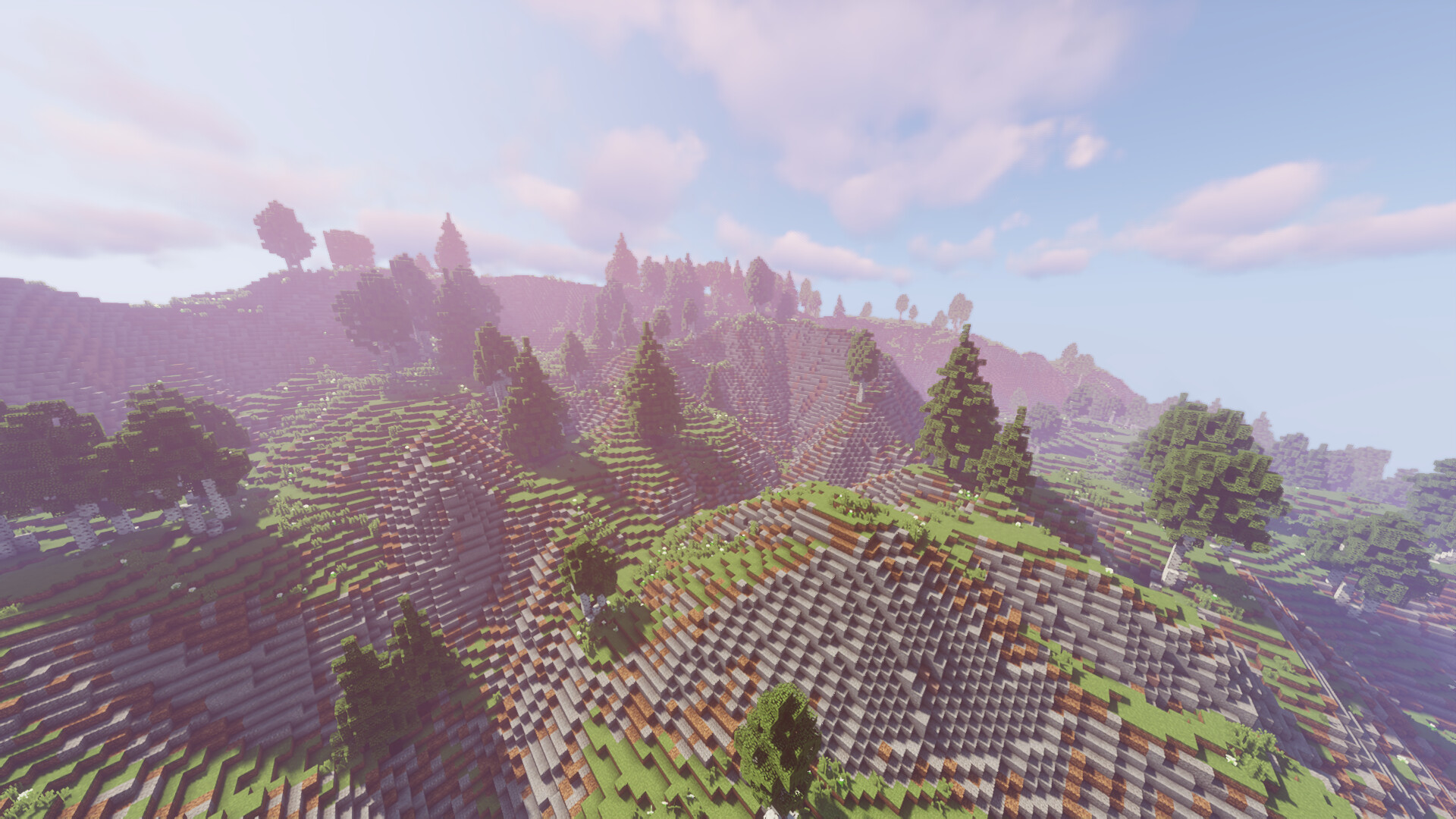 Lost Hills - 1024x1024 Custom Worldpainter Map Minecraft Map