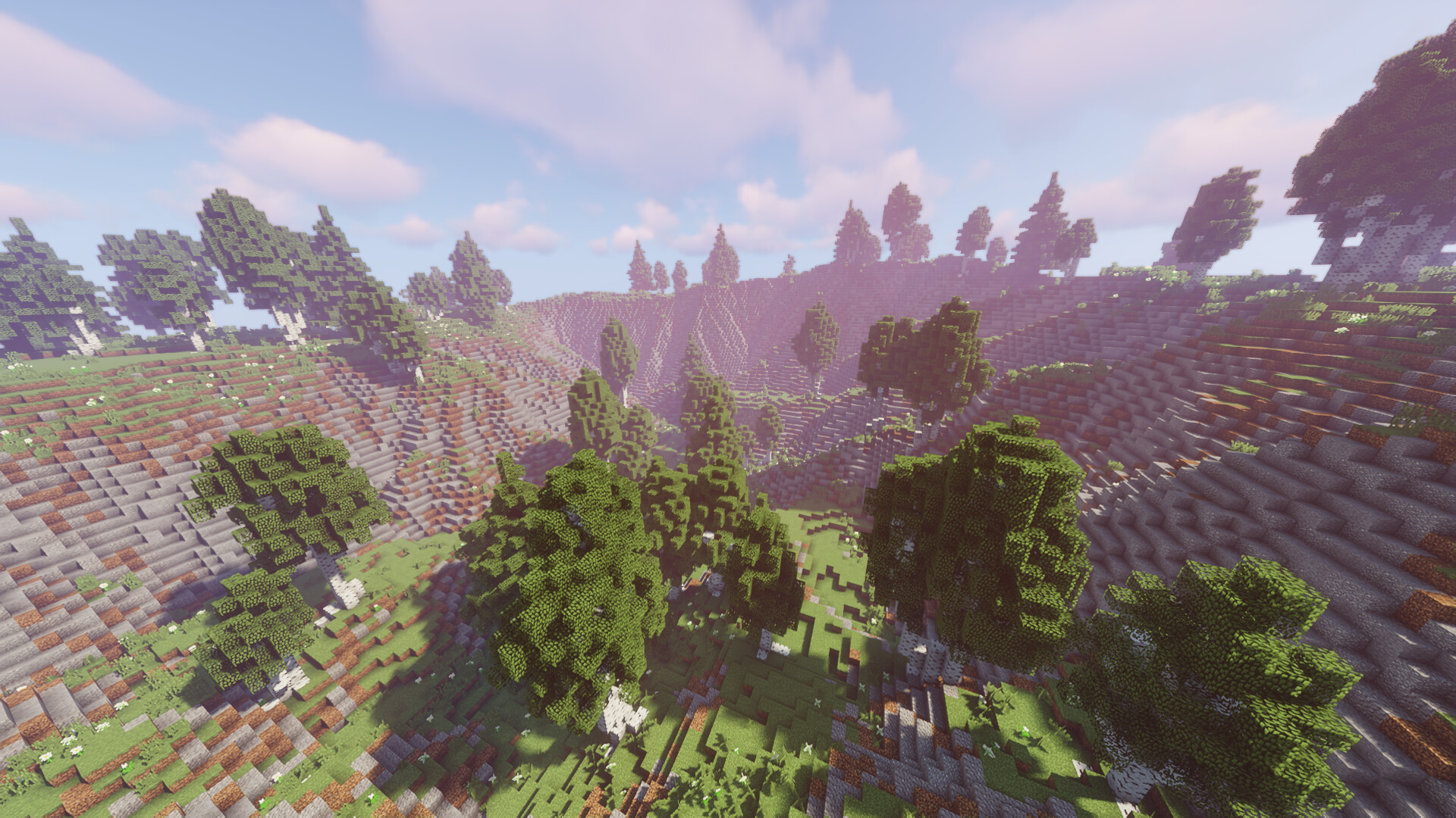 Lost Hills - 1024x1024 Custom Worldpainter Map Minecraft Map