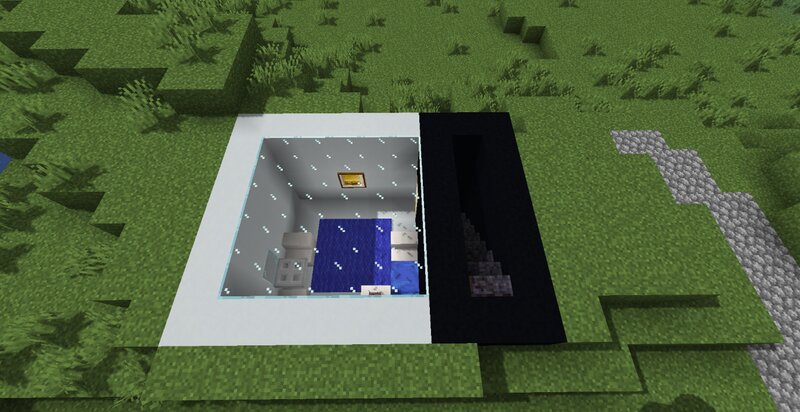 Modern Sunken House Minecraft Map