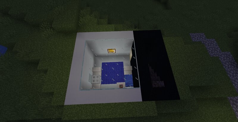 Modern Sunken House Minecraft Map