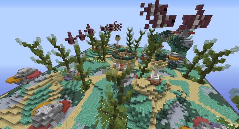 Underwater KOTH [100x100] Minecraft Map