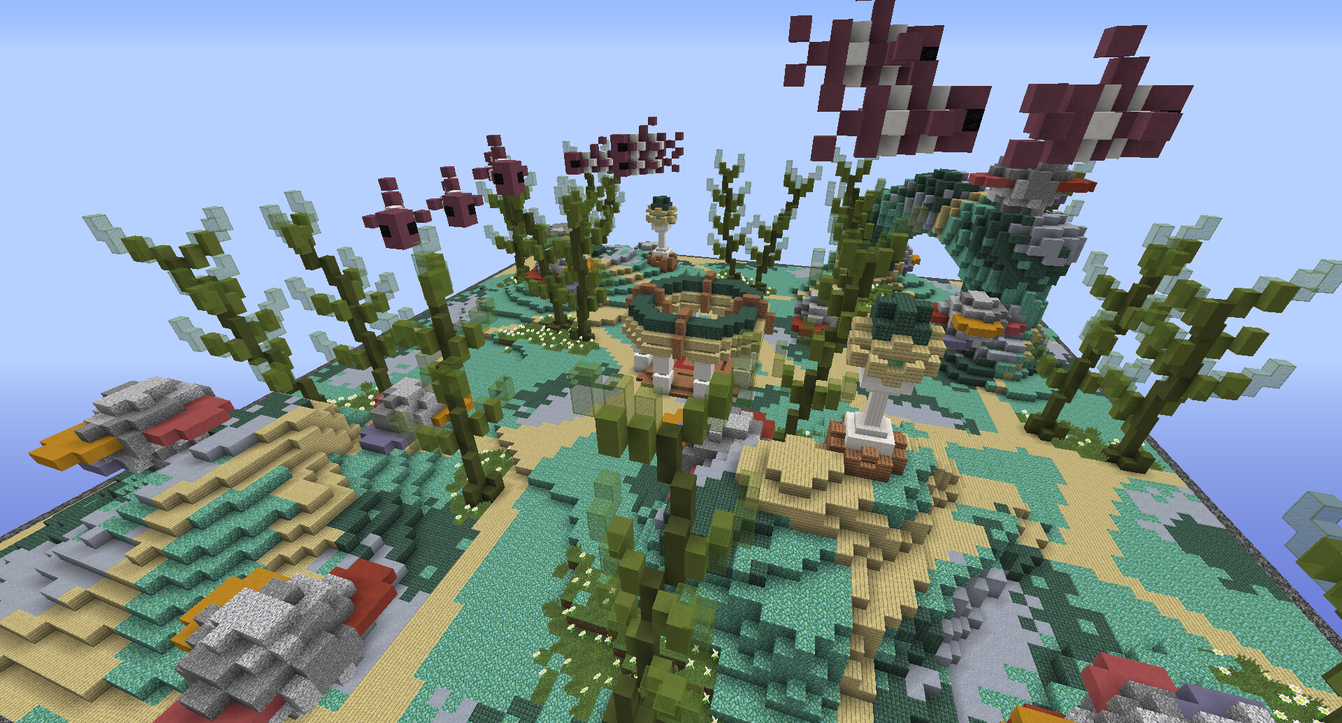 Underwater KOTH [100x100] Minecraft Map