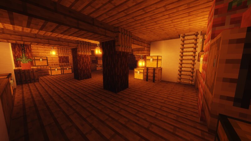 Large forest house Minecraft Map