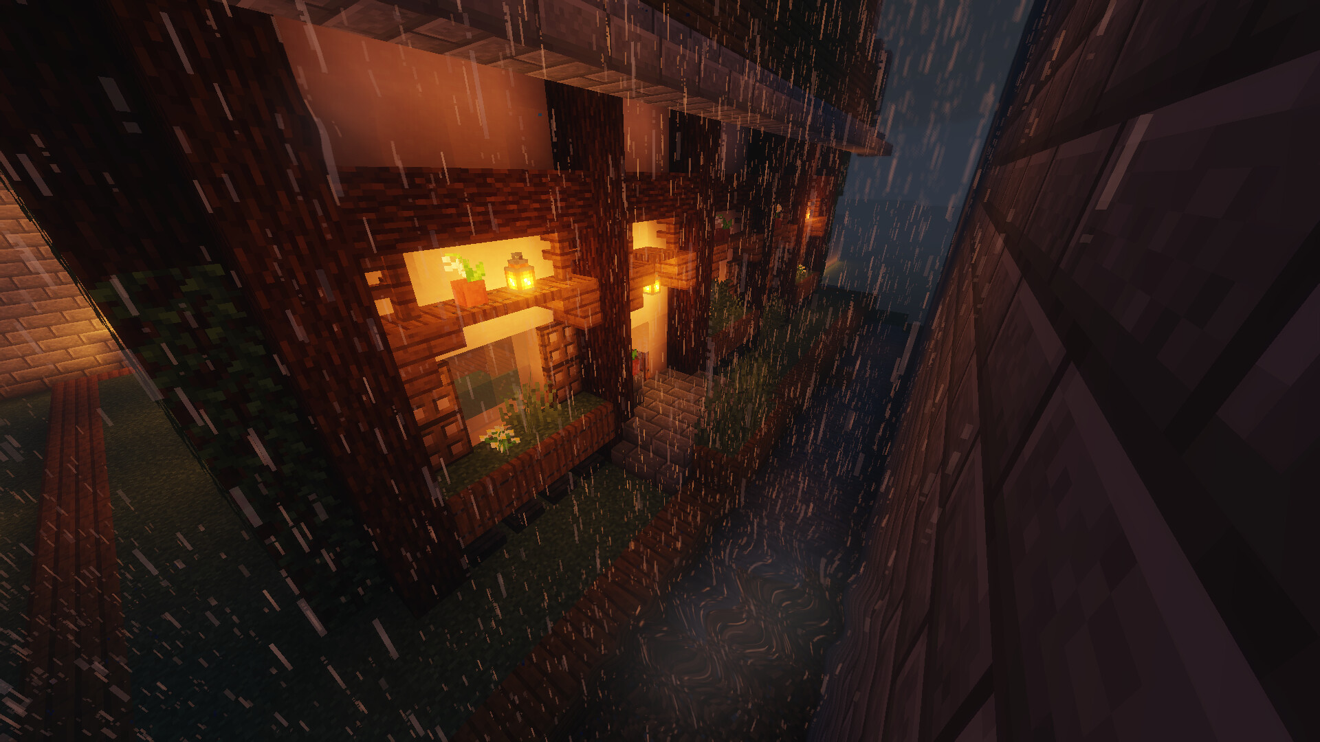 Large forest house Minecraft Map