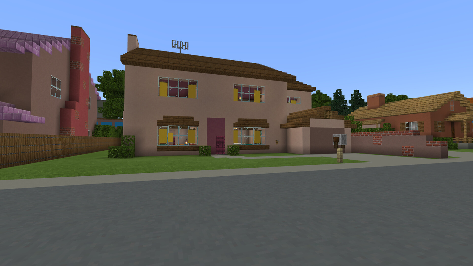 THE SIMPSONS - SPRINGFIELD Minecraft Map