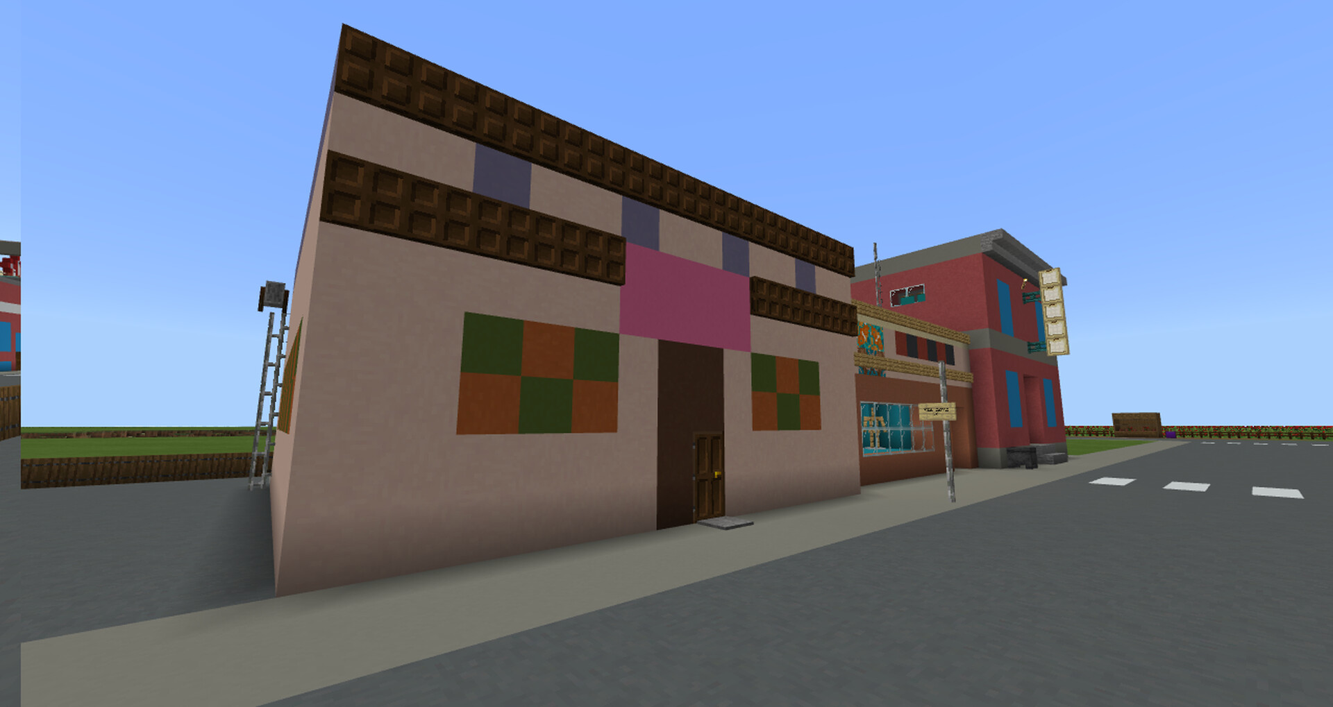 THE SIMPSONS - SPRINGFIELD Minecraft Map