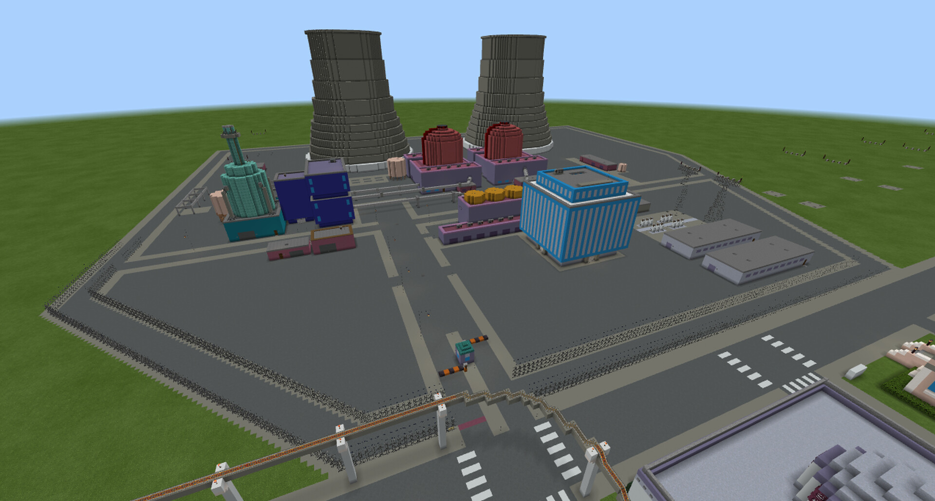 THE SIMPSONS - SPRINGFIELD Minecraft Map
