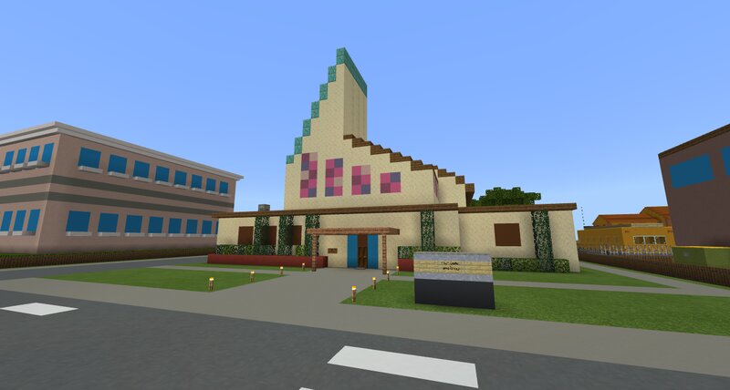 THE SIMPSONS - SPRINGFIELD Minecraft Map