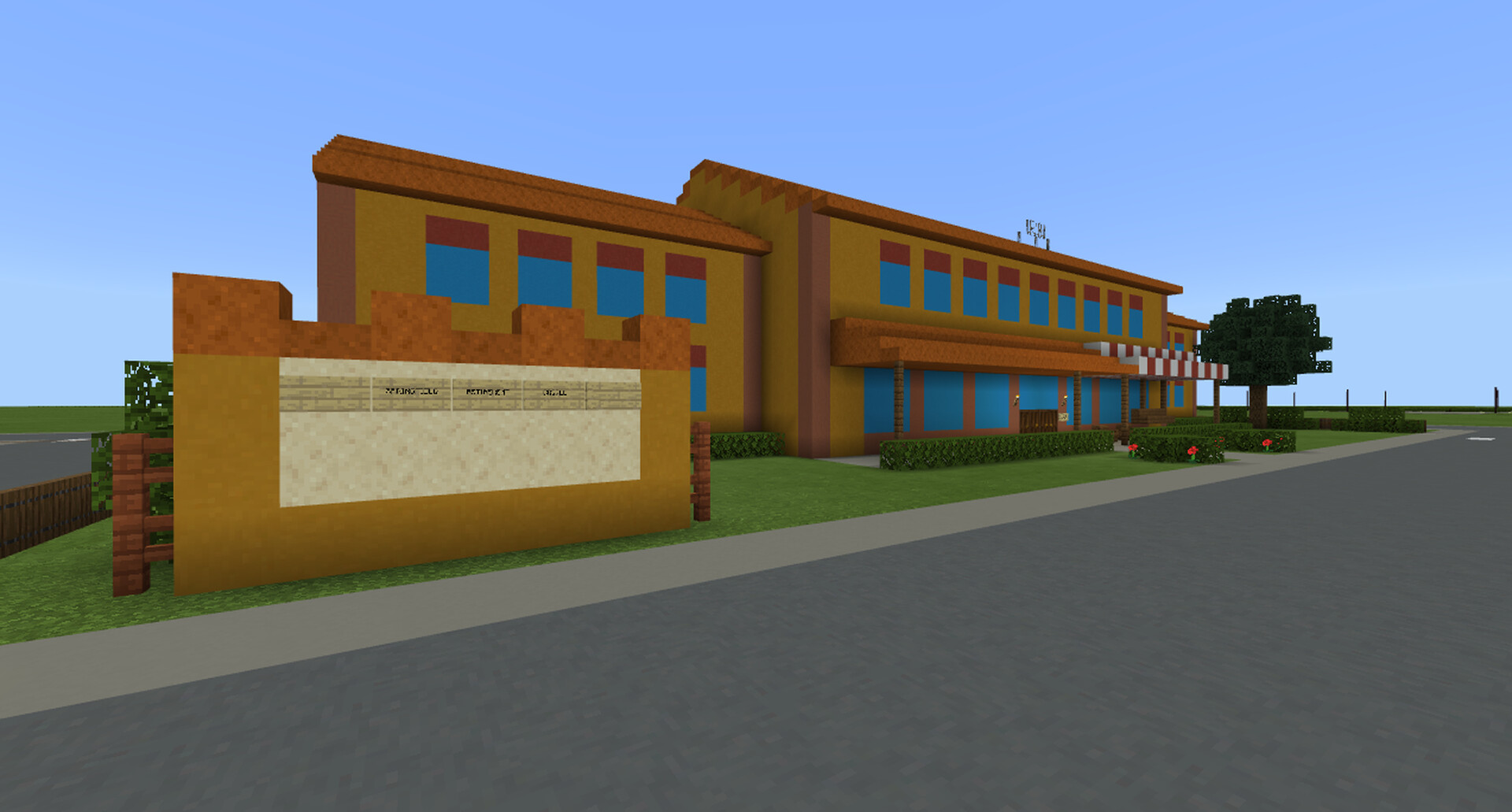 THE SIMPSONS - SPRINGFIELD Minecraft Map