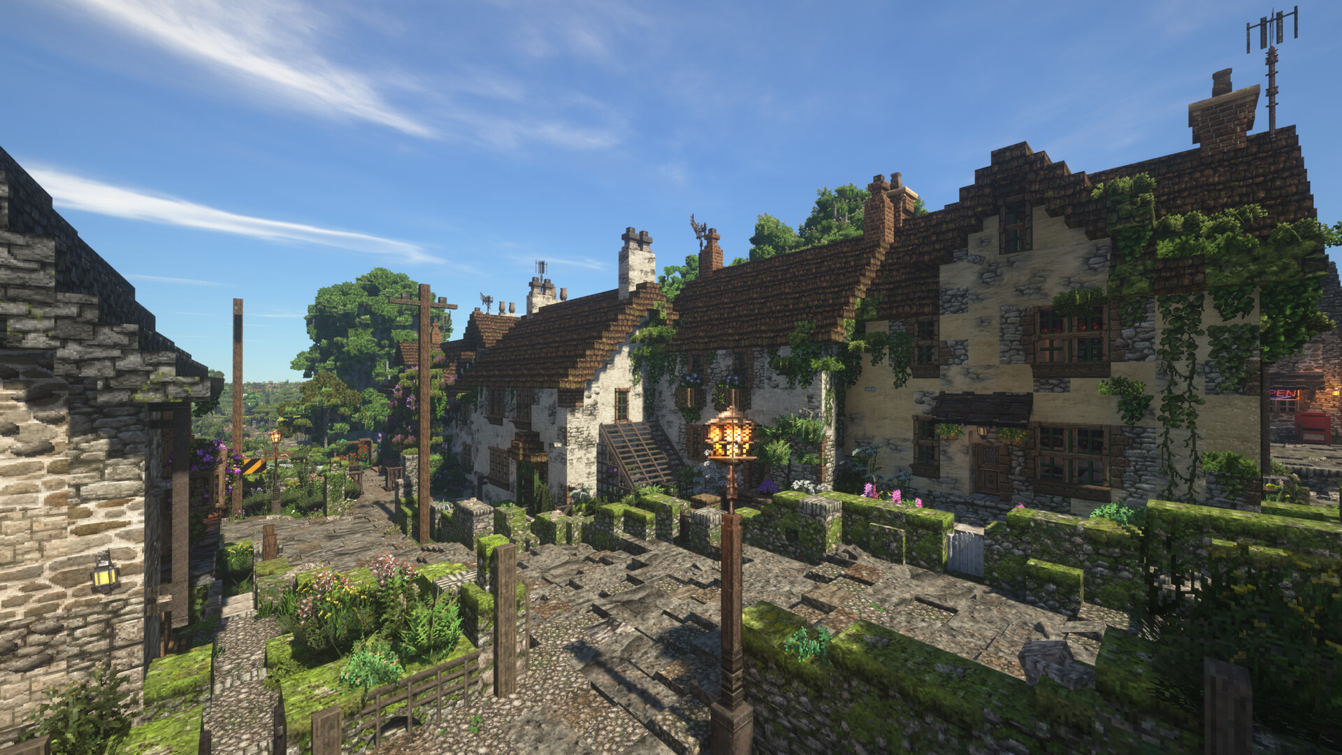 English Village Minecraft Map
