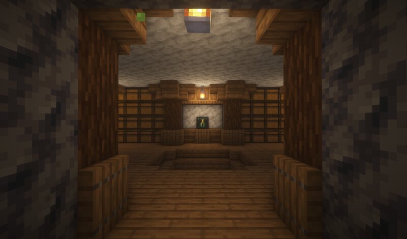 5 Hidden base in one area! Minecraft Map