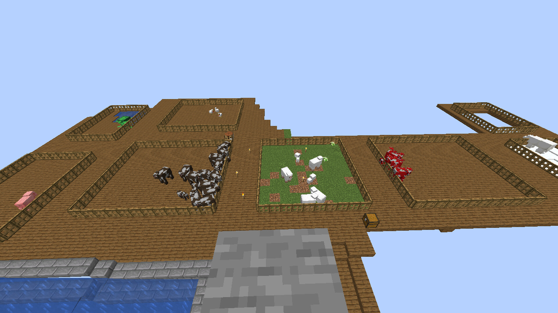 one block Minecraft Map