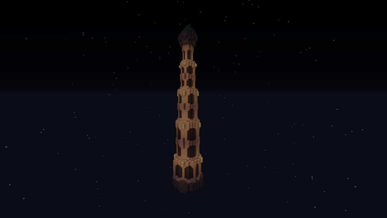Brown Arches Sky Tower Minecraft Map