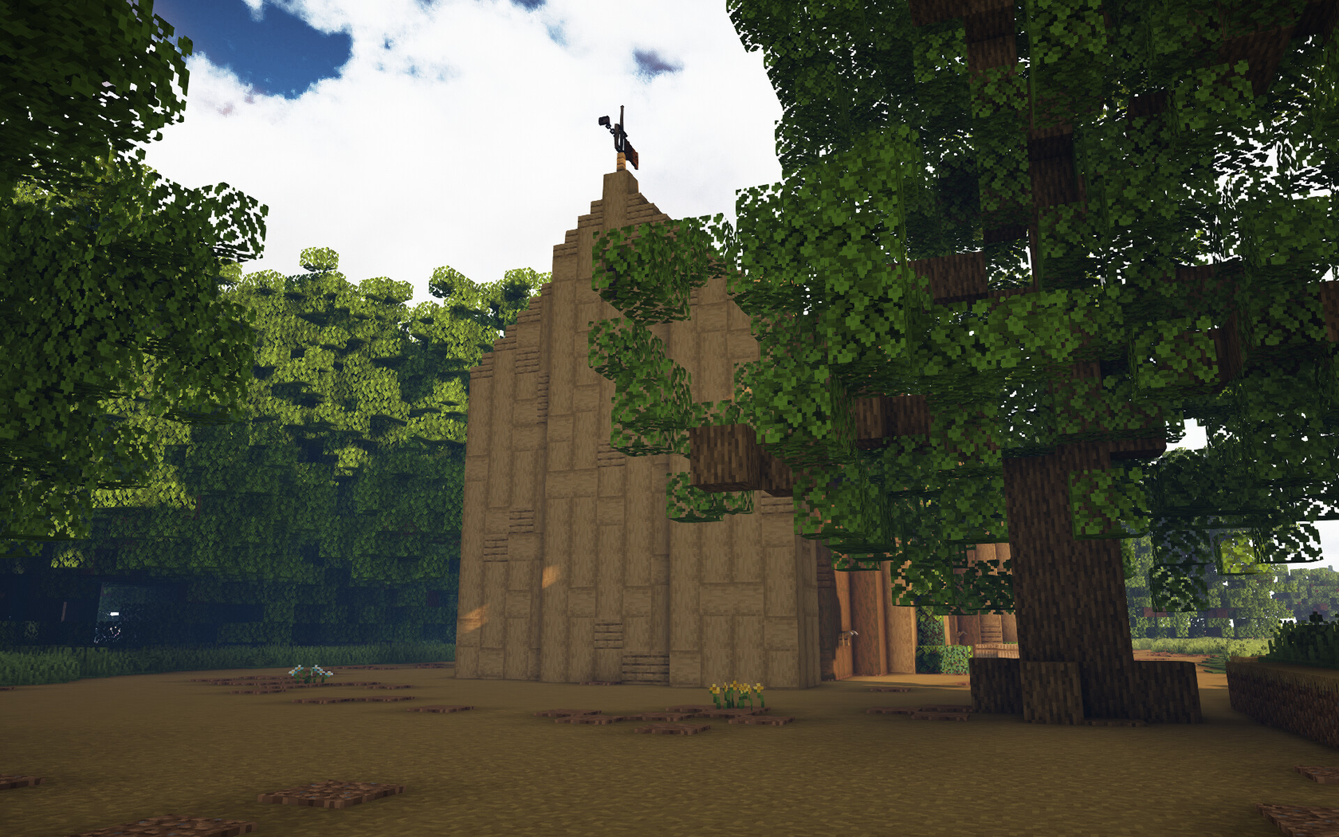 Twelve Oaks Farm, Edensor Minecraft Map