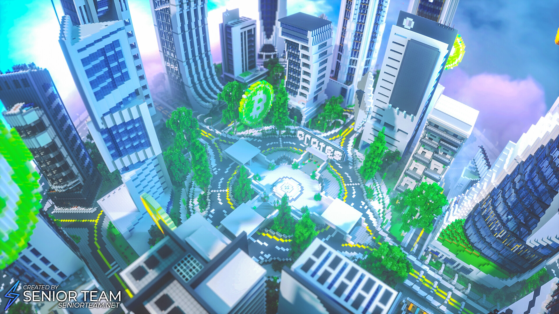 Bitcoin Server Hub Minecraft Map