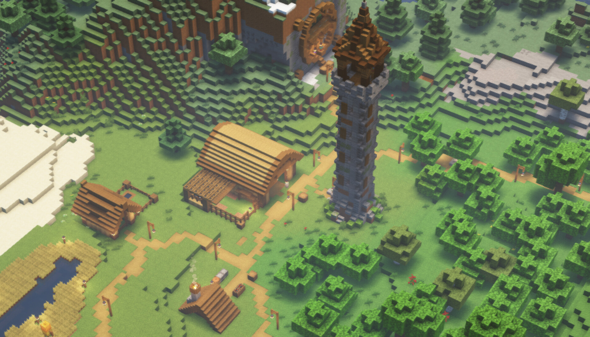 Survival World | Ultimate Survival Starter #3 Minecraft Map