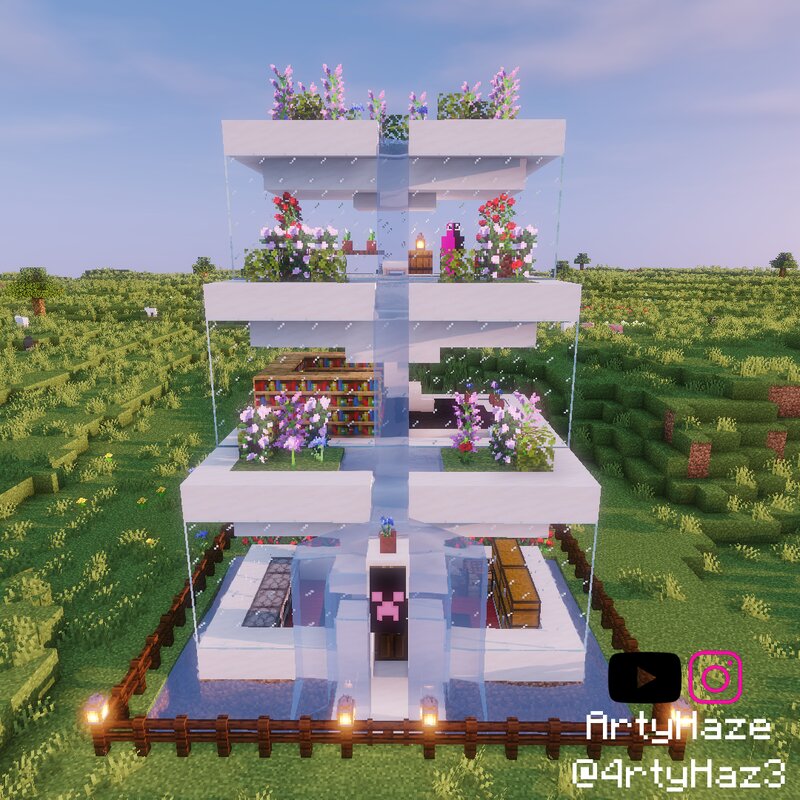 The Terrace Gardens base Minecraft Map