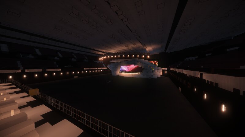 Eurovision stage that are not finished part 2 Minecraft Map