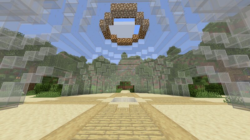 Simple spawn Minecraft Map