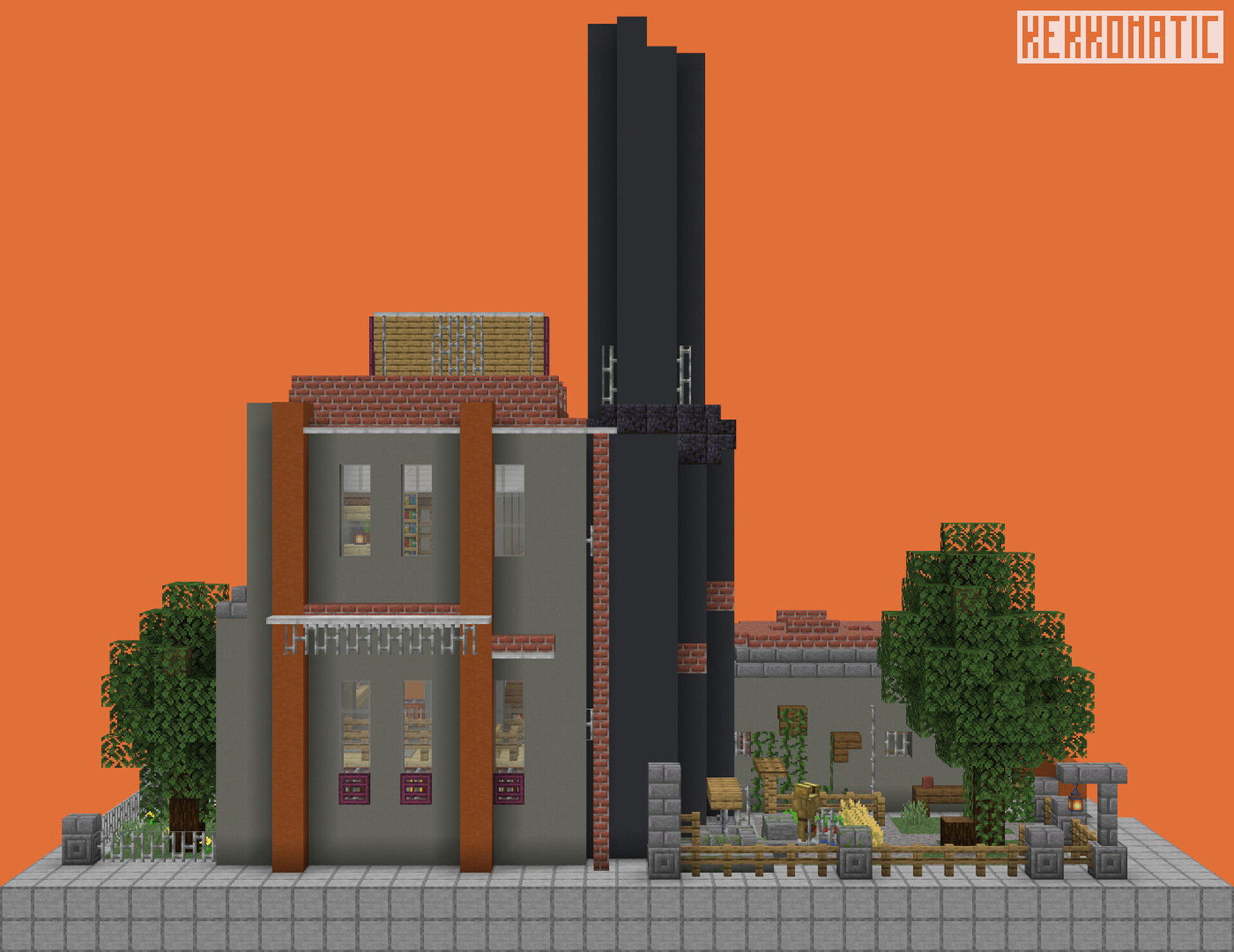 Romei Factory House Minecraft Map